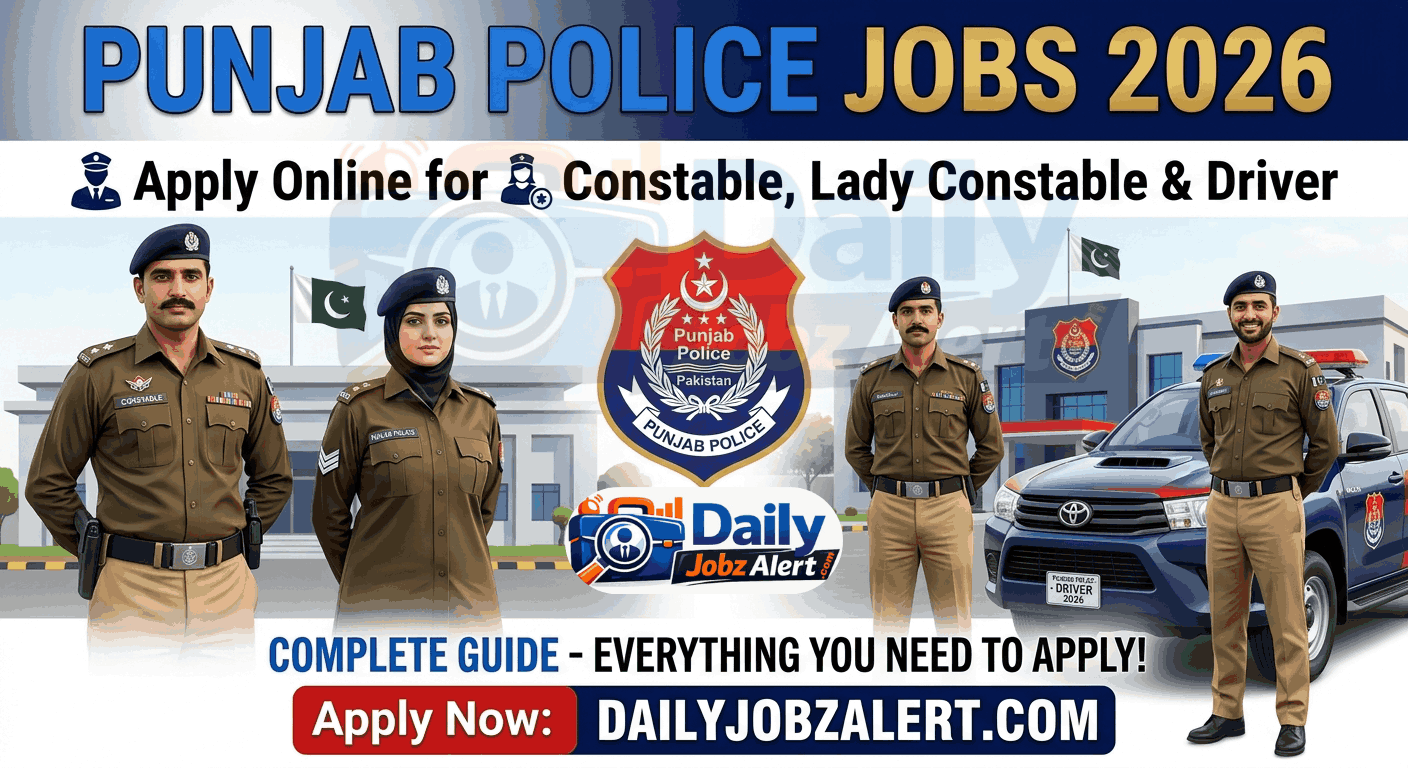 Punjab Police Jobs 2026 – Apply Online for Constable & Driver